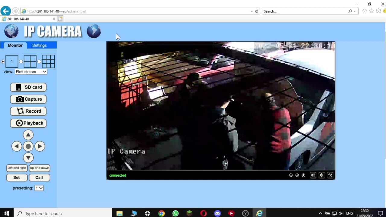 IP CAMERA- troll - YouTube