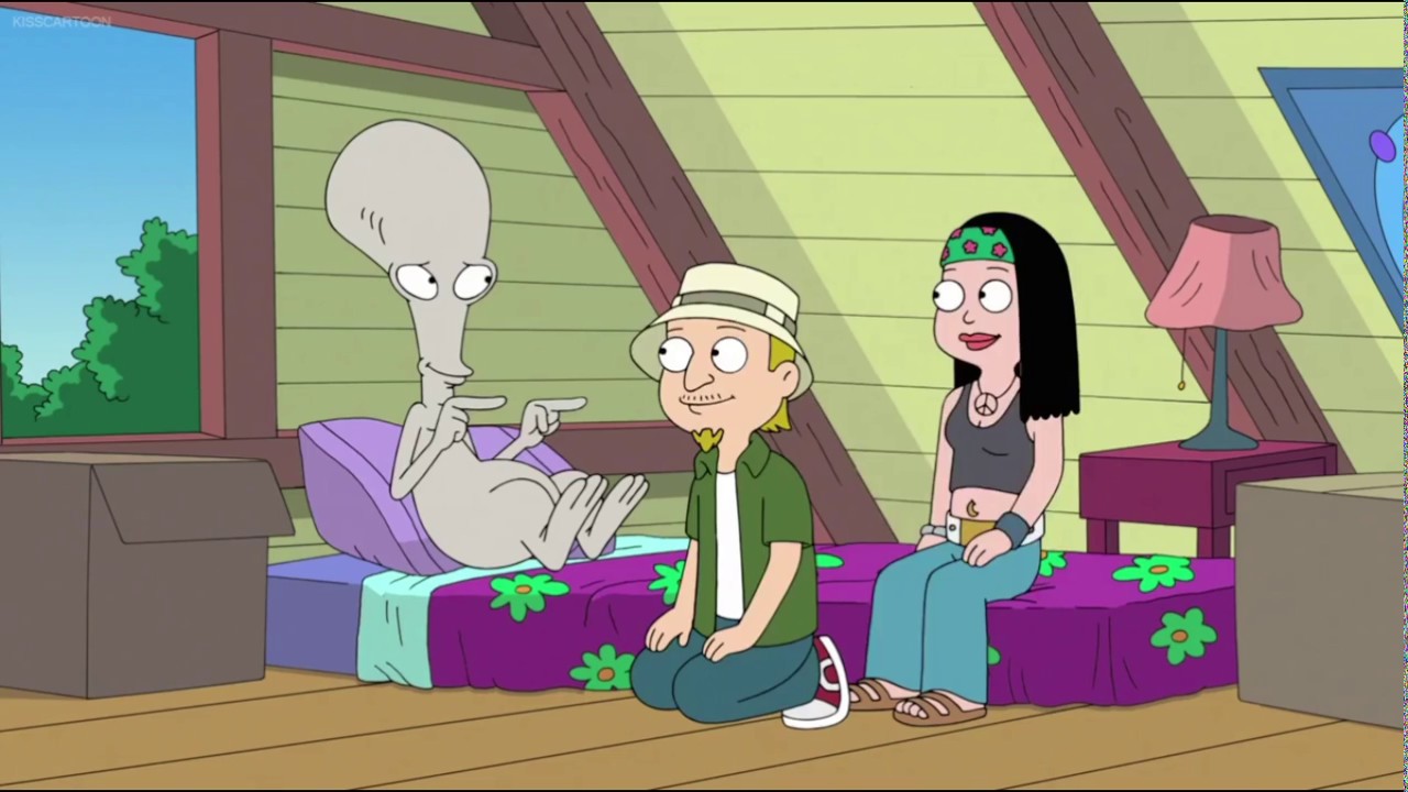 American Dad - Roger eats Jeff brain - YouTube