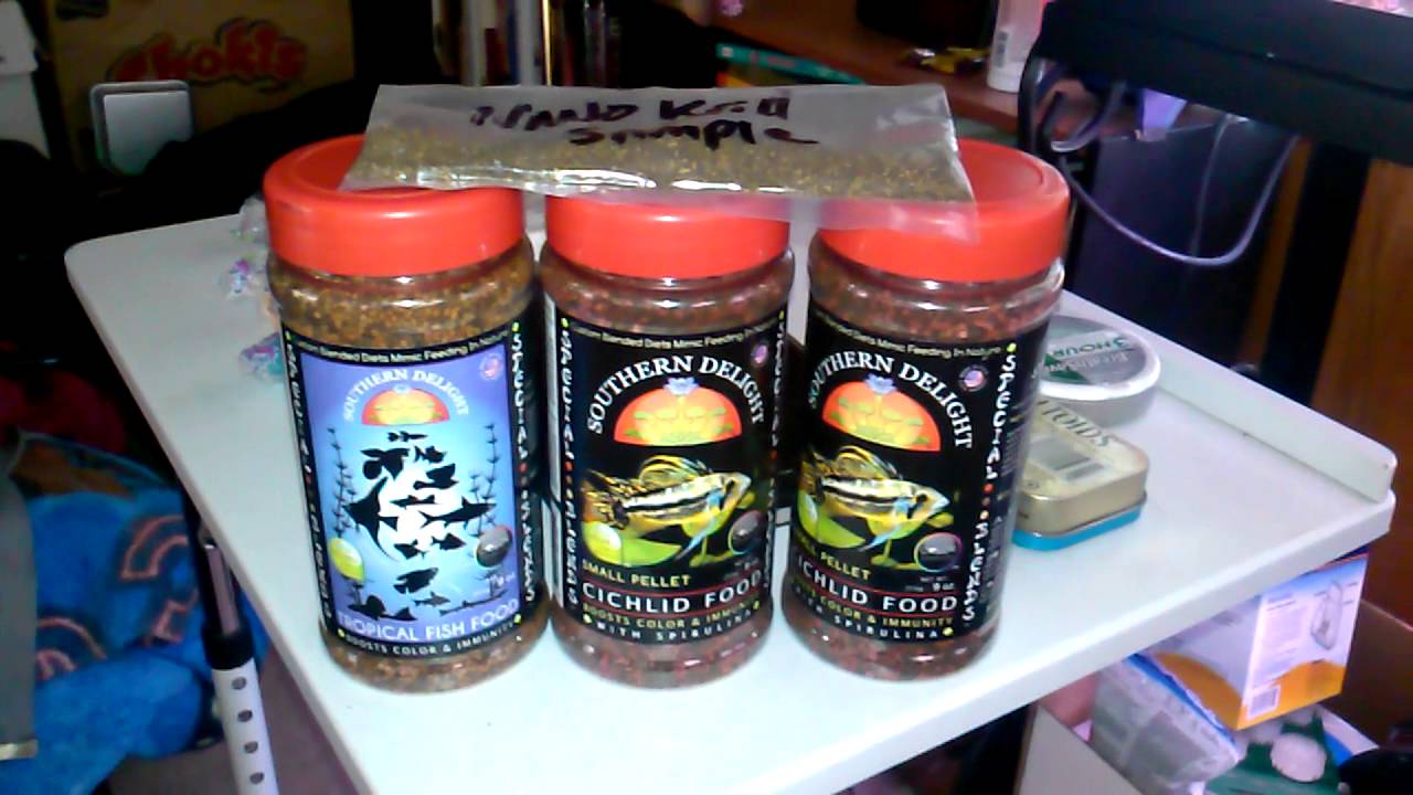 Southern Delight Fish Food - YouTube