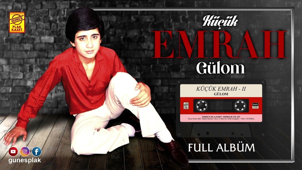 Küçük Emrah - Gülom | Full Albüm [1984 © Güneş Plak] - YouTube