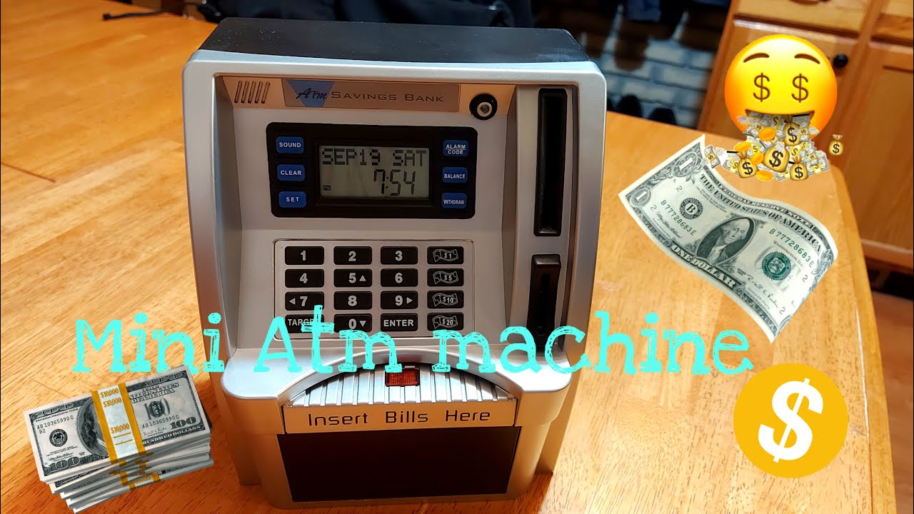 Mini Atm machine - YouTube