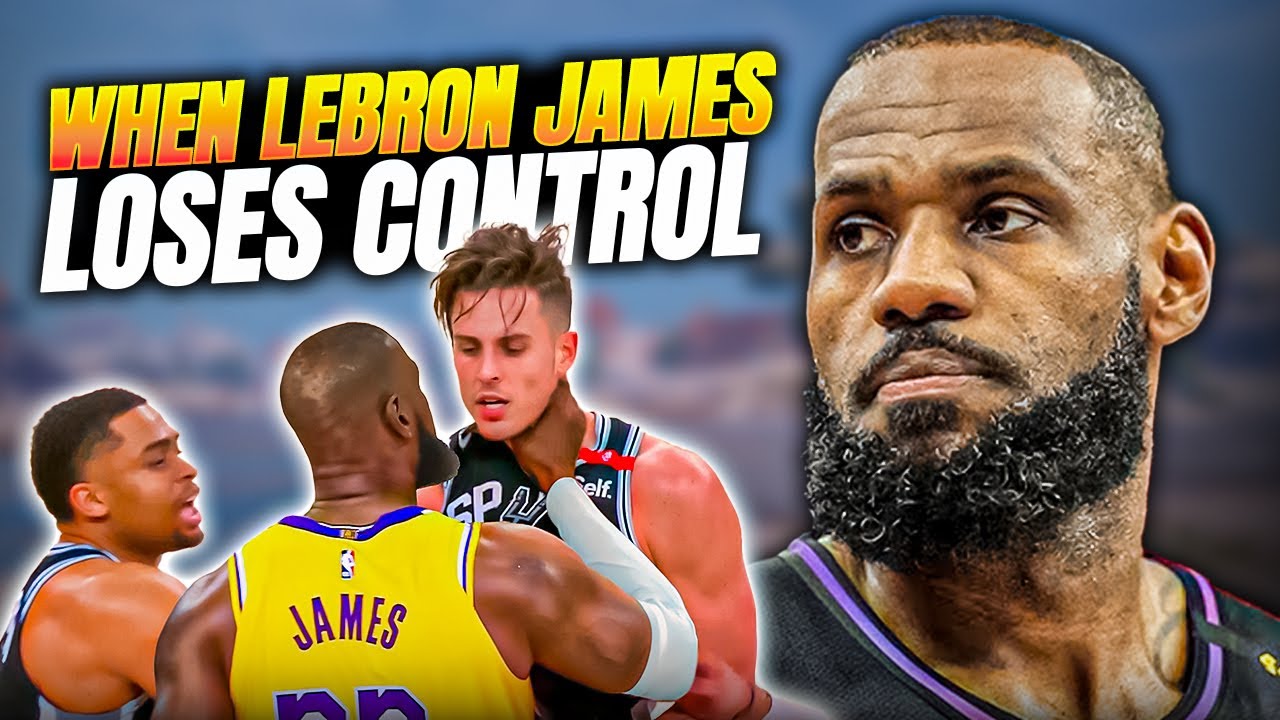The Surprising Truth About LeBron James Losing Control - YouTube