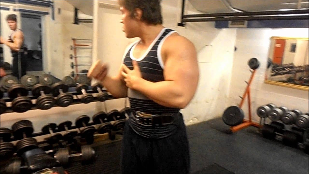 CBBF Bodybuilder Robin Strand - Arm training / 11.5 weeks out update ...