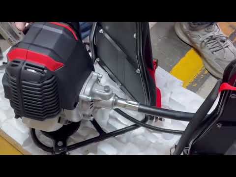 【Brush Cutter】4 Stroke Mower with Hoe Test High Speed and Idle Speed
