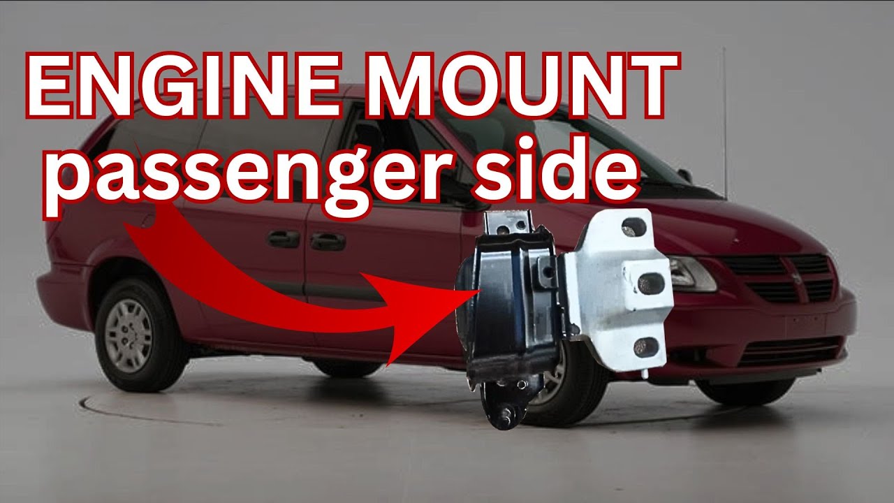 How to Replace a Motor Mount on a Car - Grand Caravan Engine Mount DIY ...