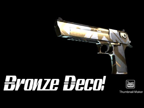 CS:GO - Bronze Deco Desert Eagle Skin! - YouTube