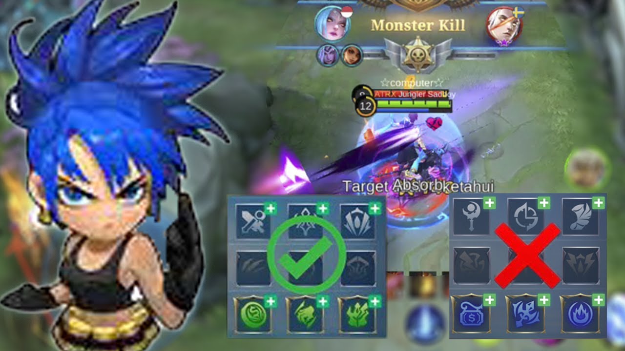 GAMEPLAY KARINA EMBLEM JUNGLE! | BEST JUNGLER SEASON 24 | BUILD KARINA ...