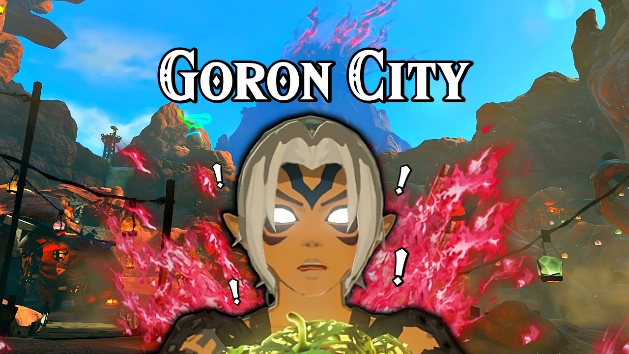 WTF GORON CITY IS CURSED ? - TEARS OF THE KINGDOM - YouTube