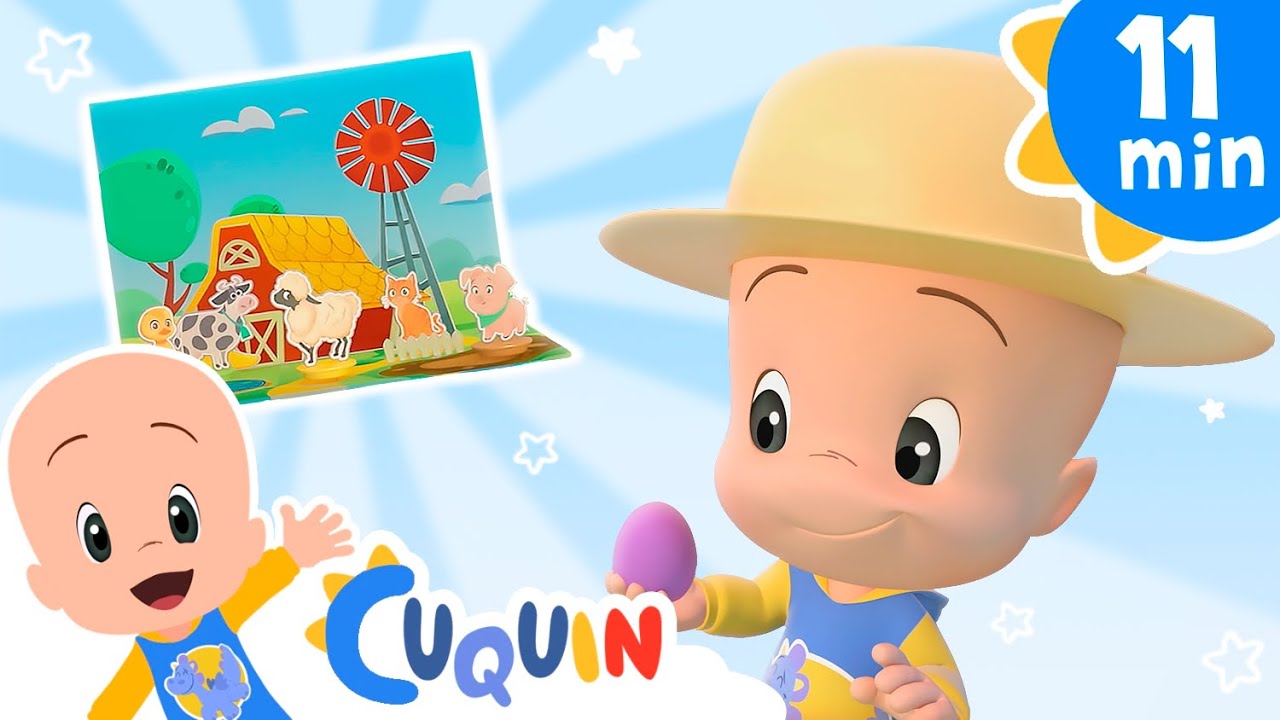 Old McDonald | Little Yellow Chick | Songs | Cleo & Cuquin - YouTube