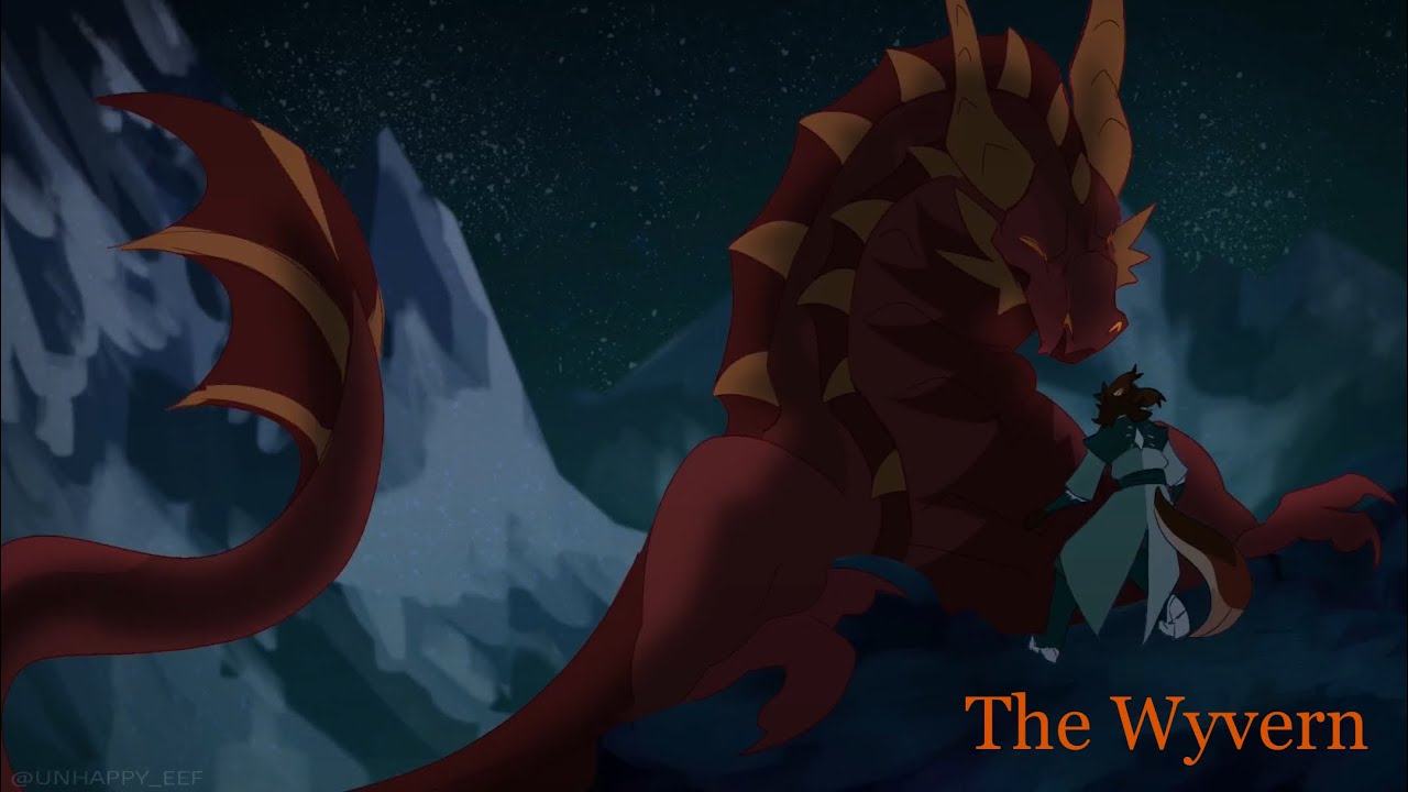The Wyvern - animation / college assignment (Oc lore) - YouTube