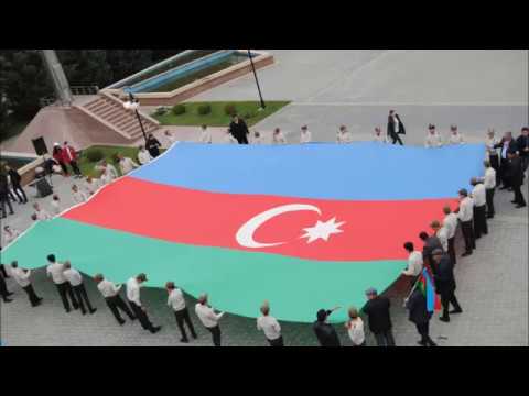 Biləsuvar rayonunda ’“Bayraq yürüşü” keçirildi.