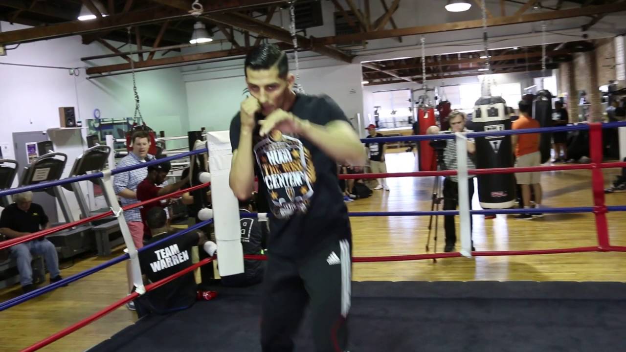 Hugo Centeno Jr: shadow #boxing #PBConNBCSN - YouTube