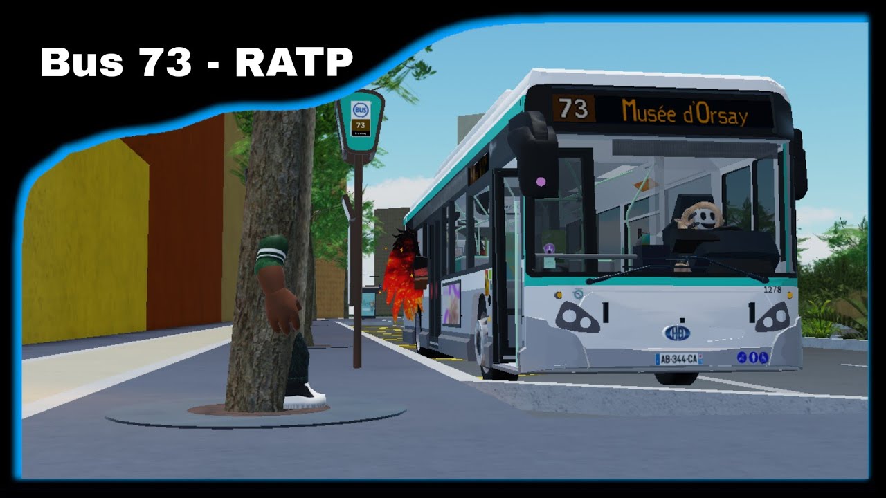 Ligne 73 | Bus 73 - RATP | Heuliez GX337 H | Roblox @Marcelsparkle48 ...