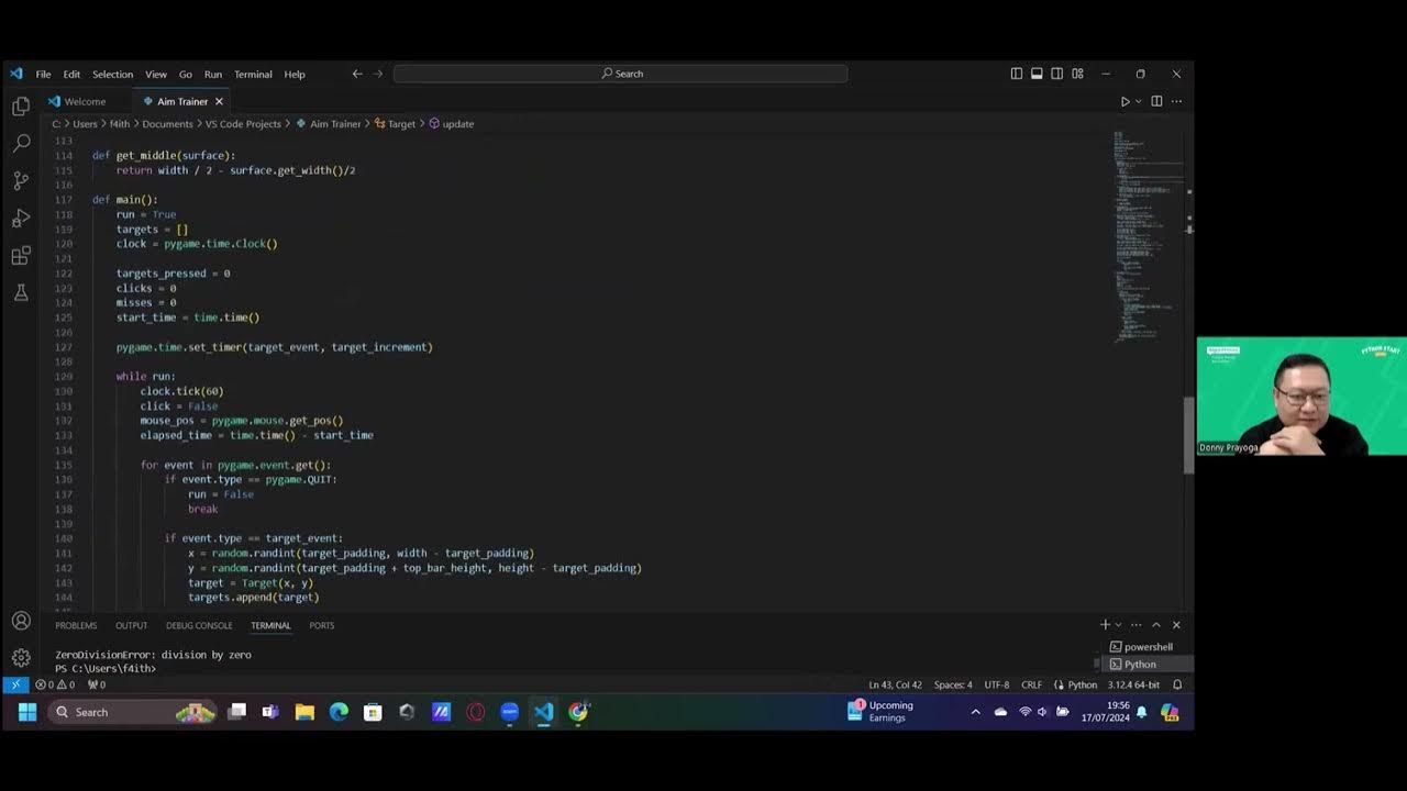Competition Python Code Algorithmic - YouTube