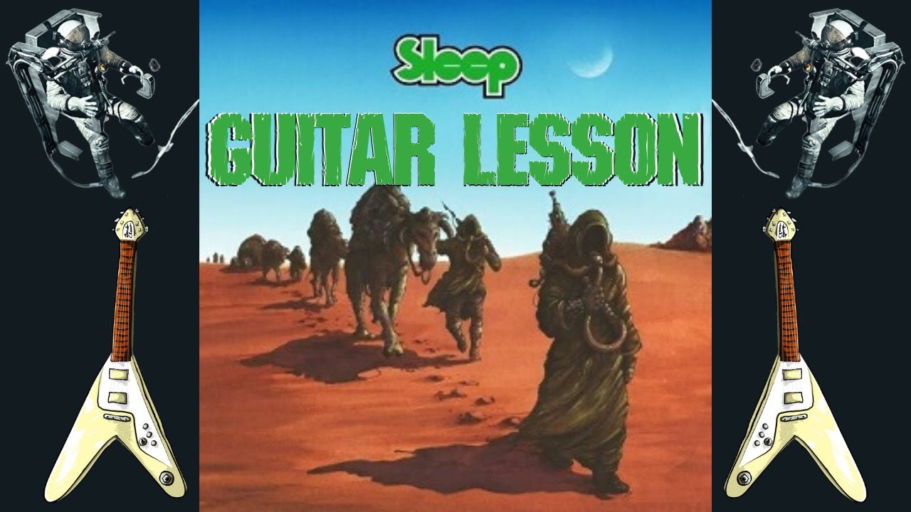 Sleep "Dopesmoker" - GUITAR LESSON / HOW TO PLAY #sleep #guitarlesson ...