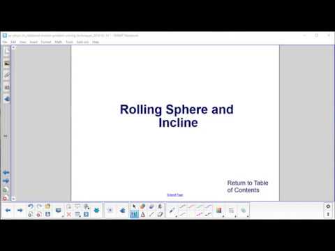 AP Physics C Rotational Motion Prob Solv Rolling Sphere and Incline ...