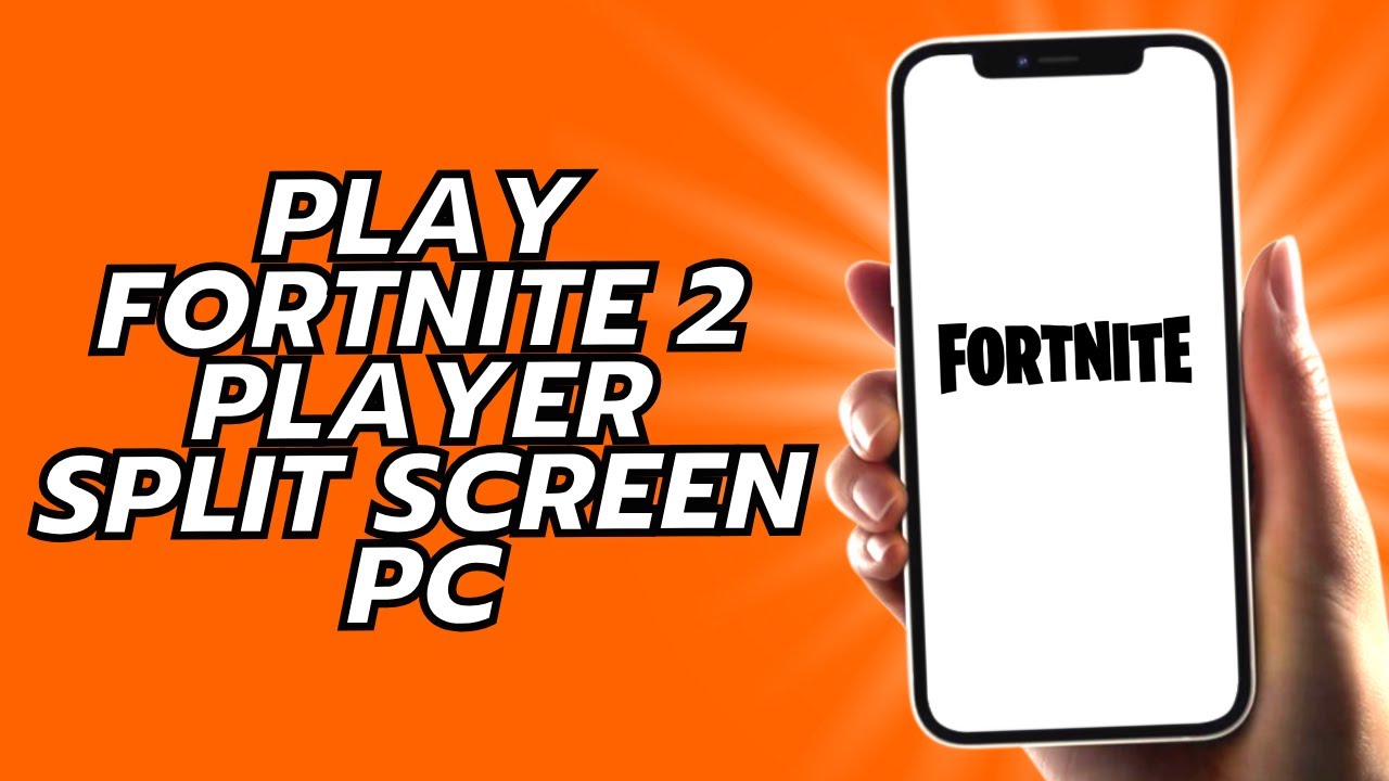 How To Play Fortnite 2 Player Split Screen PC - YouTube