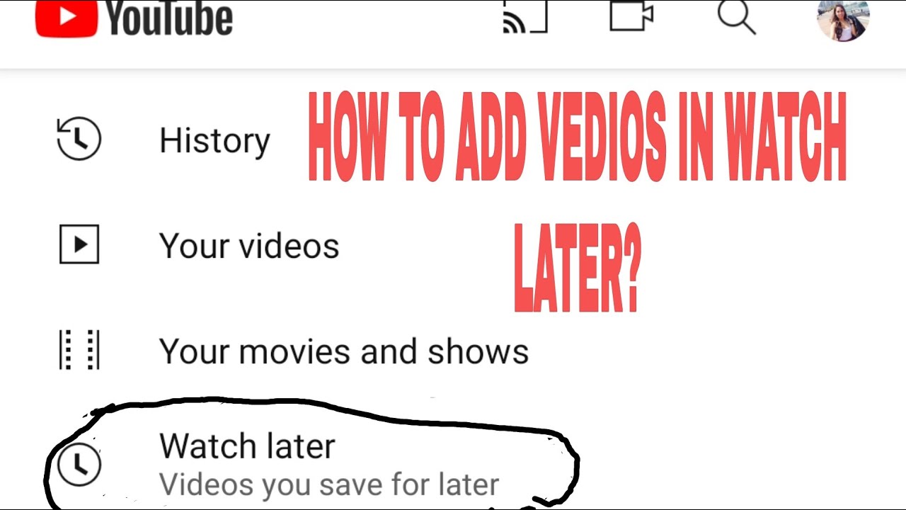 ADD VEDIOS TO WATCH LATER #WORRIESNOMORE #MAKEITEASY - YouTube