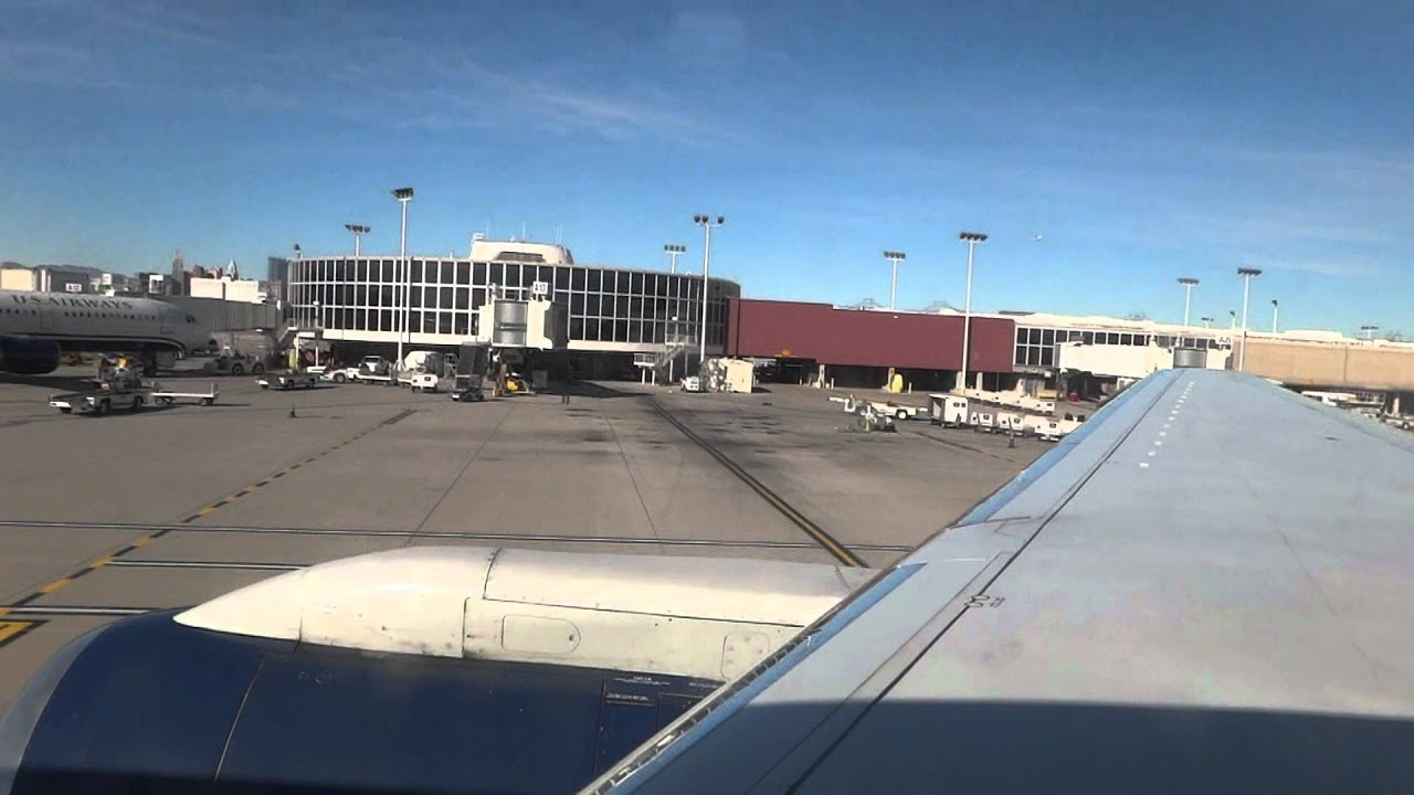 US Airways pushback gate A10 Las Vegas McCarran Airport - YouTube