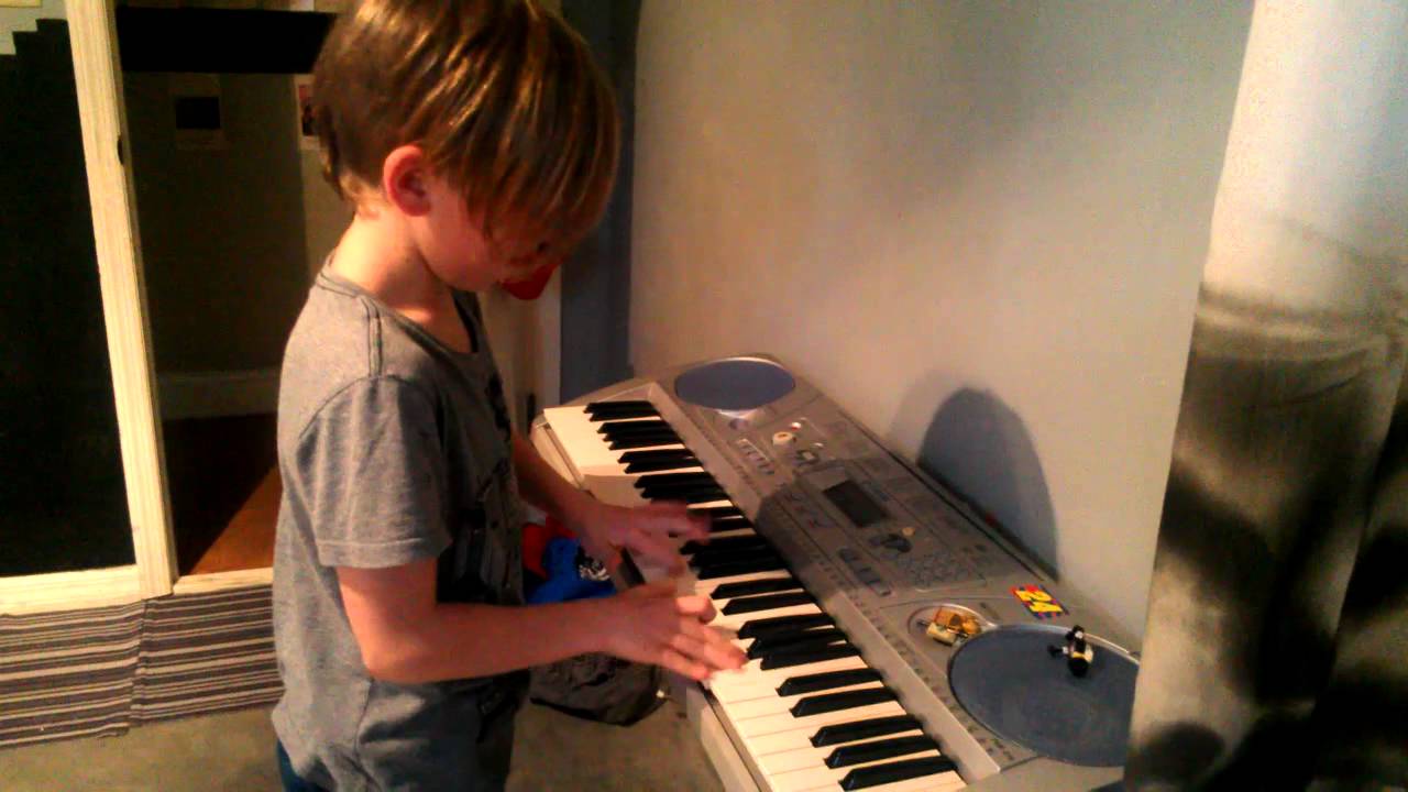 Jaden learning Bach week 3...new sections - YouTube