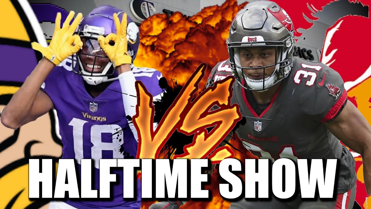 VIKINGS-BUCCANEERS HALFTIME SHOW - YouTube