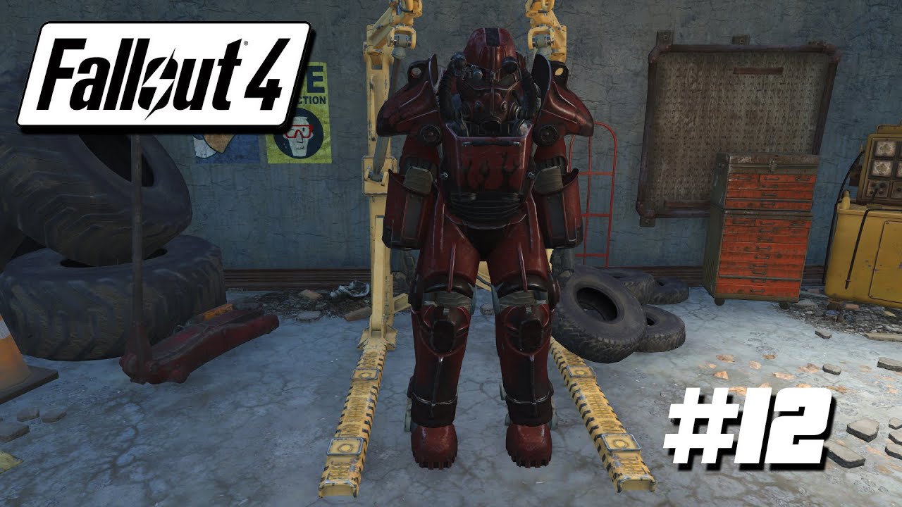 Fallout 4 -ep12 - Hot Rod Armour - YouTube