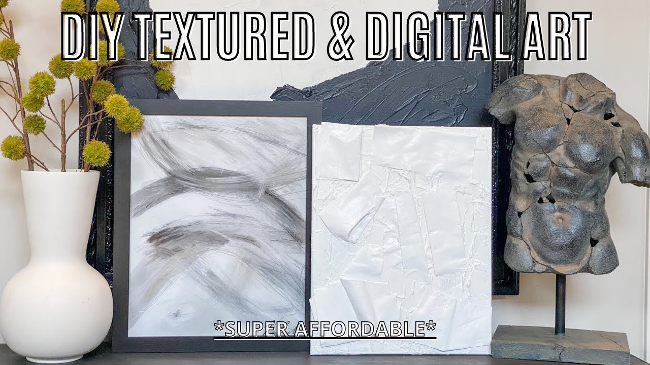 DIY Art (Textured and Digital Art) *people will think you bought it ...