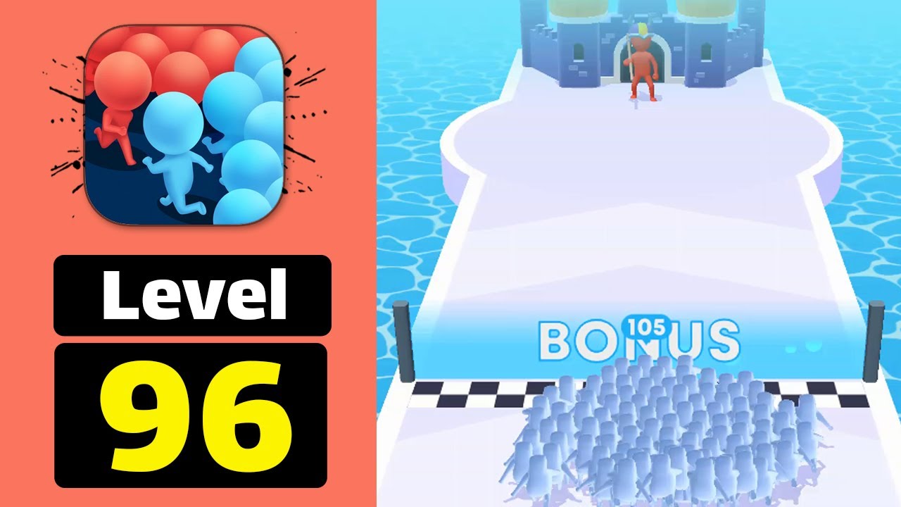 Count Master: Crowd Runner 3D Level 96 Walkthrough - YouTube