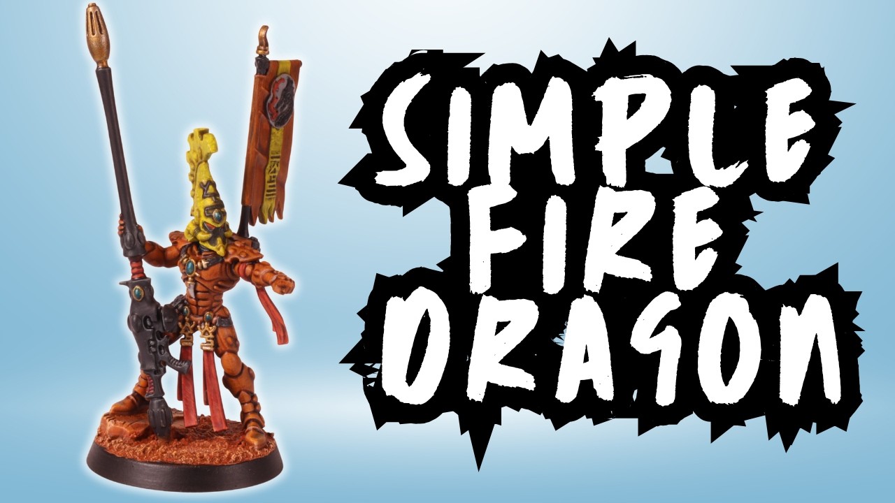 Fire Dragons made Easy for Aeldari! - YouTube