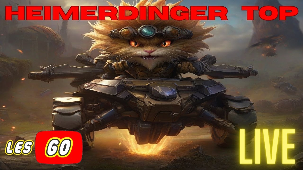 HEIMERDINGER TOP LANE PARTE 34 - CONTAGEM REGRESSIVA! Só faltam 63 para ...