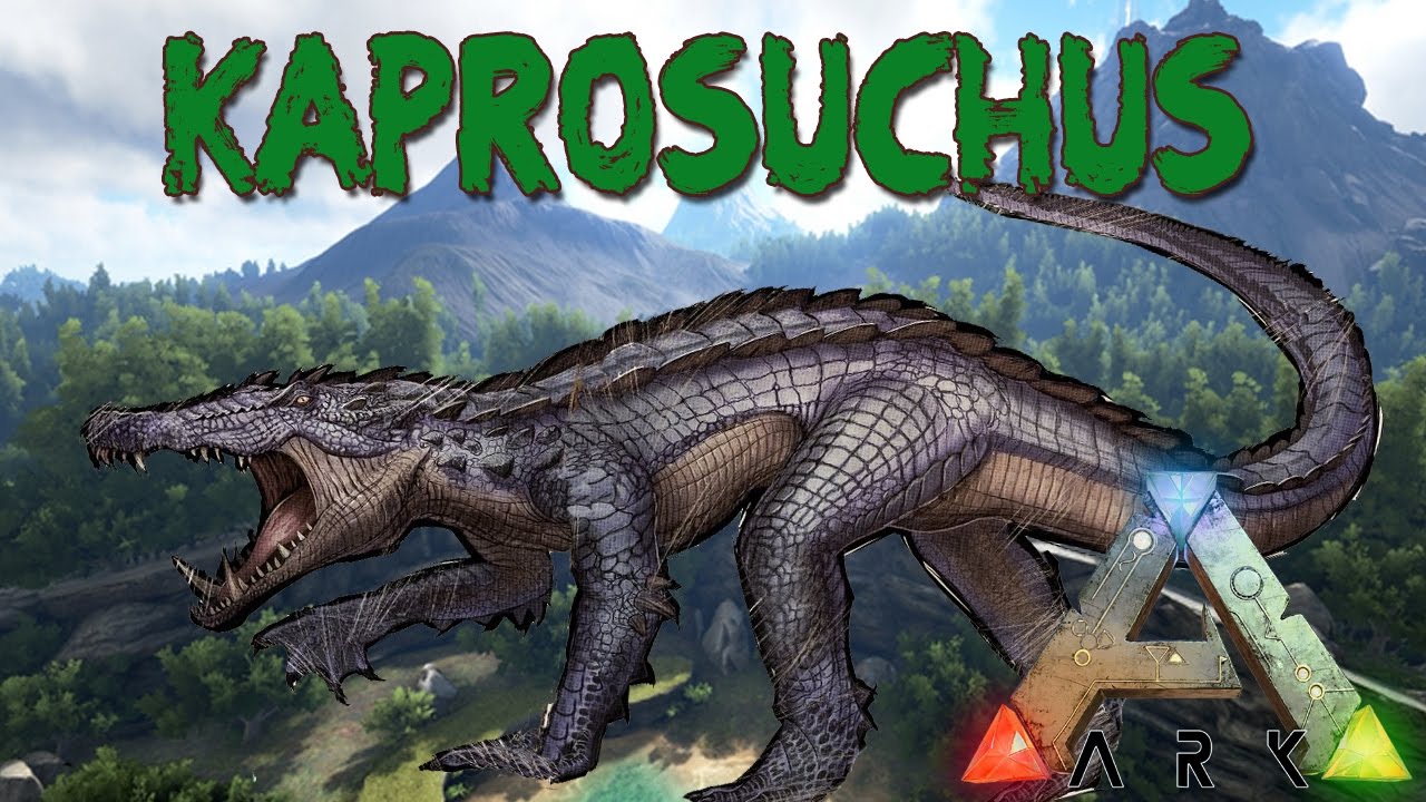 ATUALIZAÇÃO ARK SURVIVAL - KAPROSUCHUS Parte #01 - YouTube