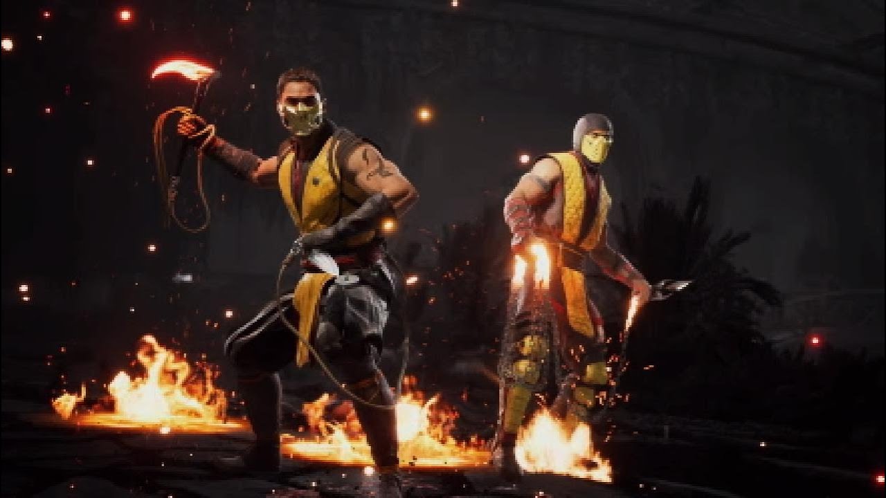 Mortal Kombat 1 Punchlines VF SCORPION - YouTube