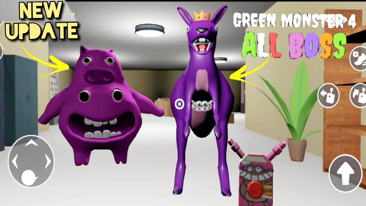 😍New UpDate Green Monster 4 all Boss Mobile Test Version 26 w/ Sheriff ...