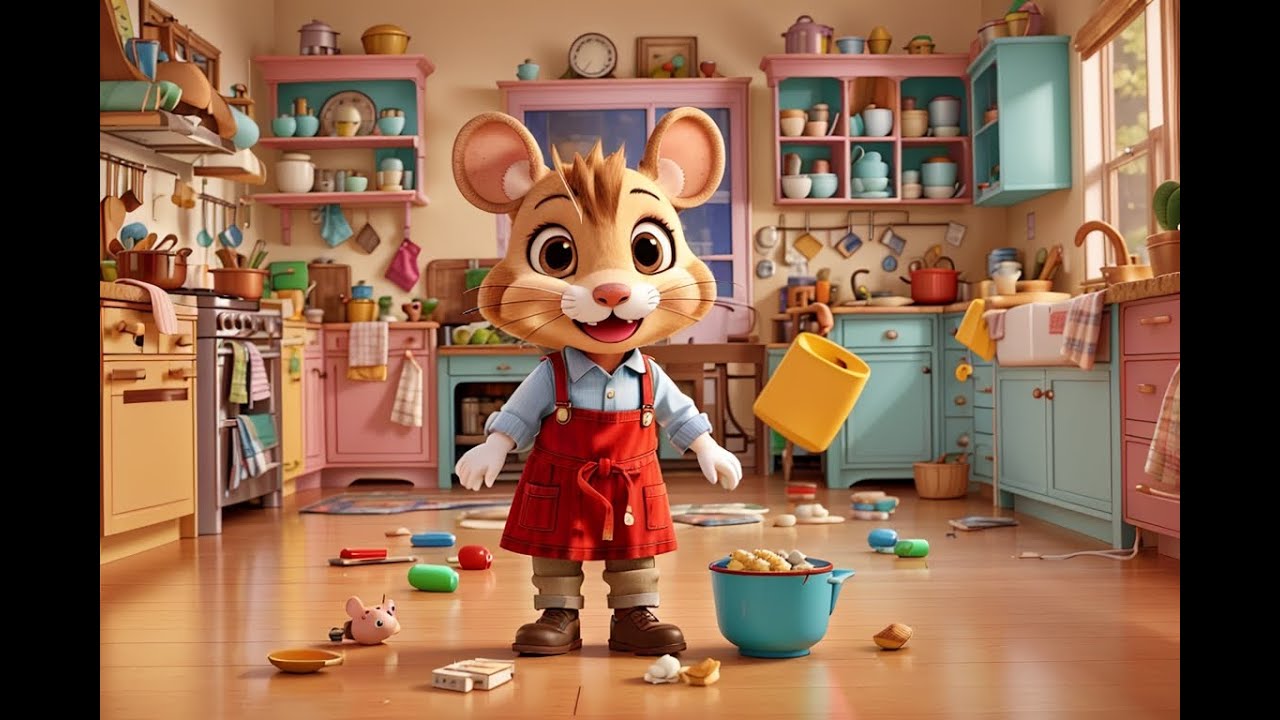 Mouse makes a mess, and Finds a Feast! - YouTube