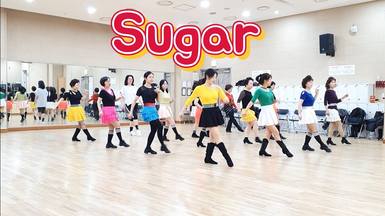 Sugar Line Dance 슈가 라인댄스 - YouTube