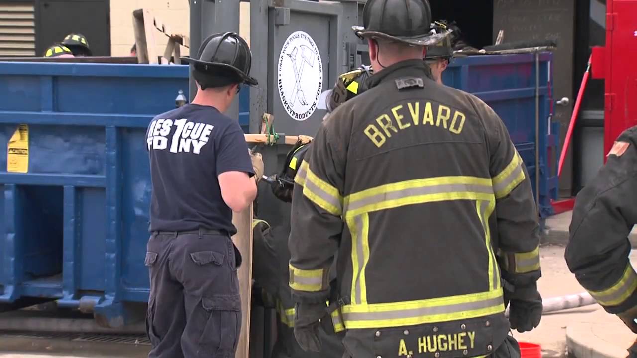 FDIC spotlights new firefighter equipment - YouTube