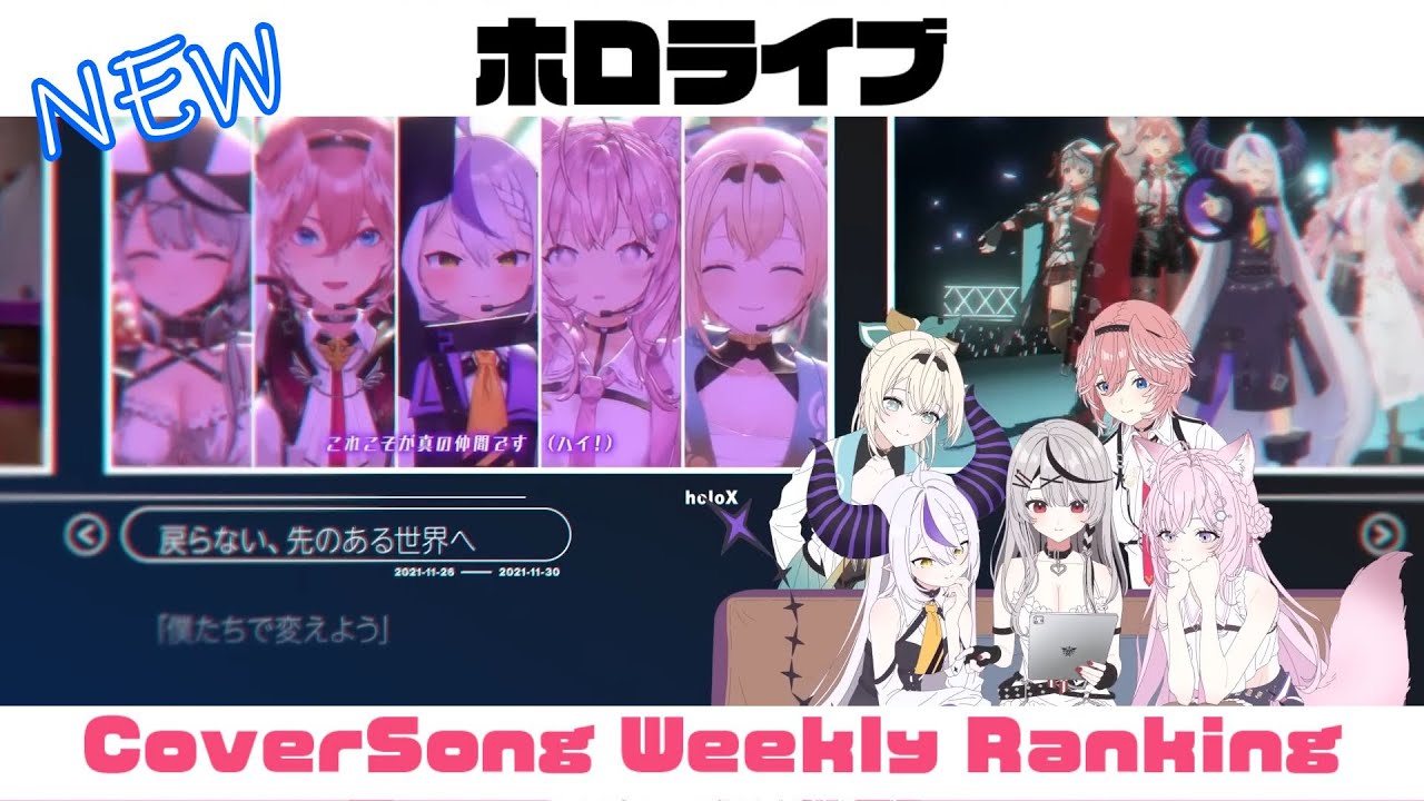 【Hololive Cover song】ホロライブ 歌ってみた ランキング Hololive cover song weekly ...
