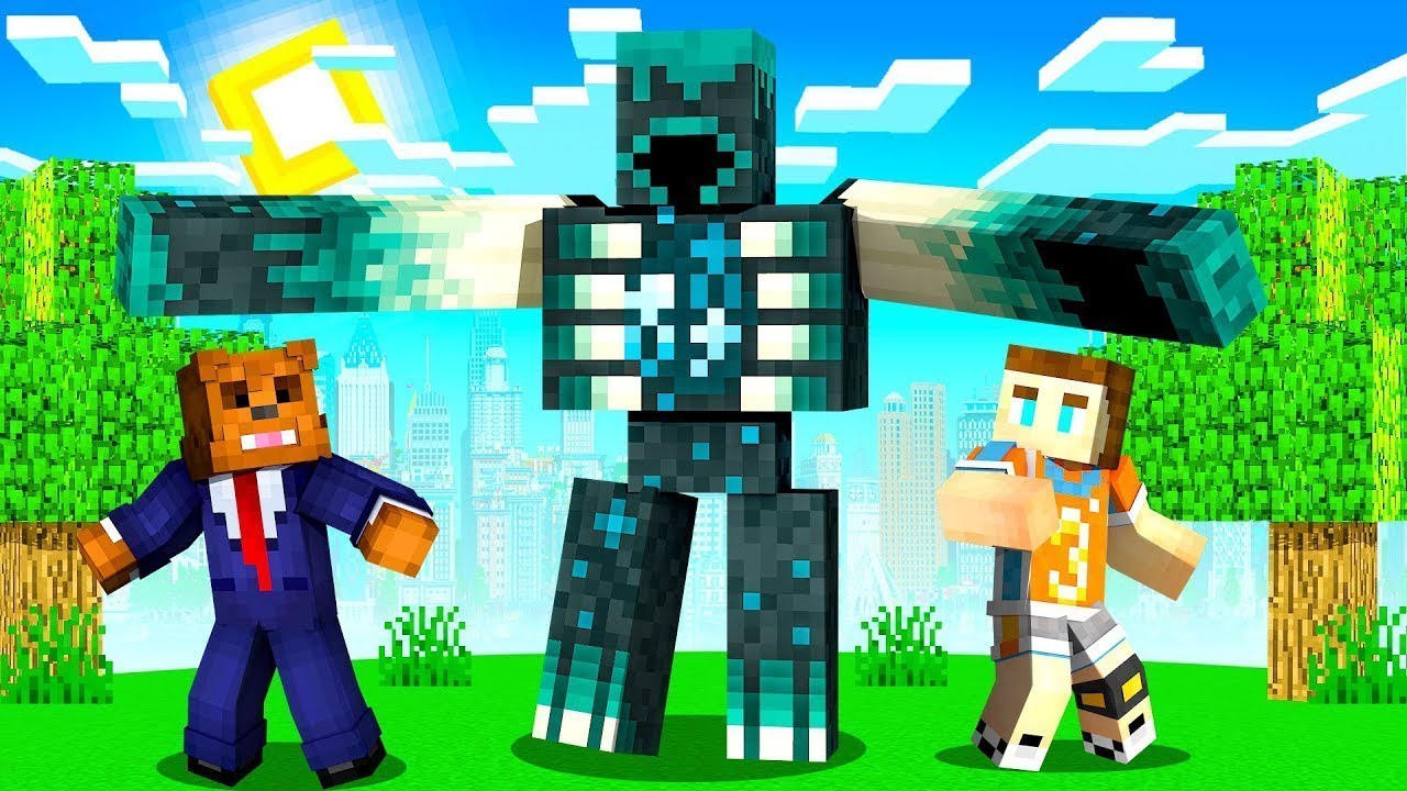 Running From A MONSTEROUS Warden In Minecraft! - YouTube