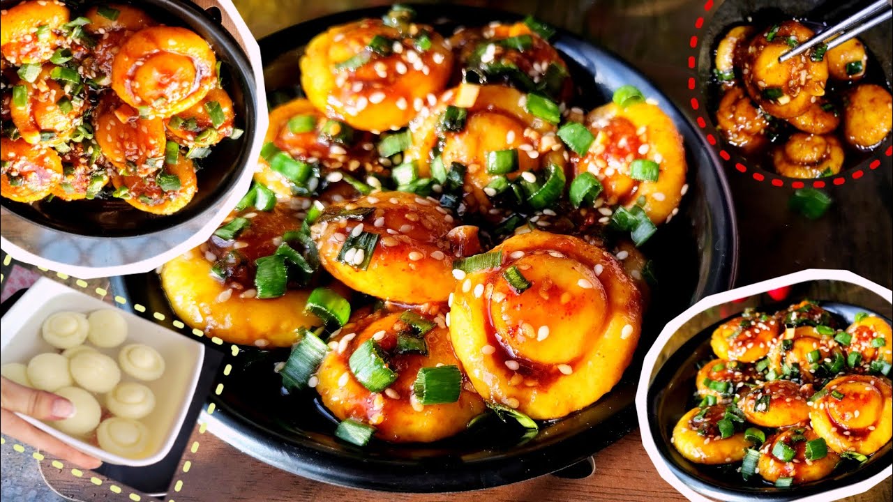 Chew Garlic Potatoes| Korean Recipe😋Spicy chilli potato noodles better ...