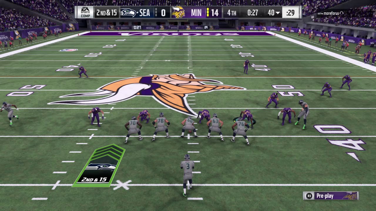 Madden NFL 18 Classic Seachickens - YouTube