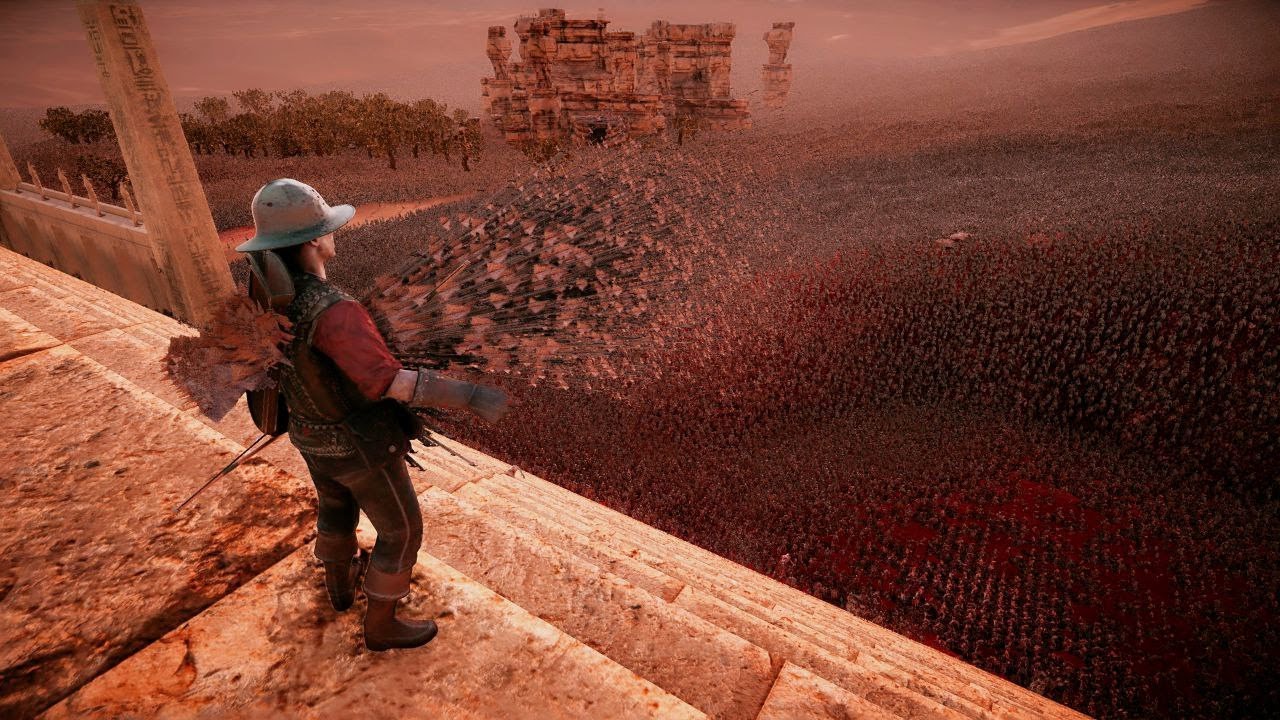 2 Fireball Archers Defending Pyramid From 3 Million Zombies - Epic ...