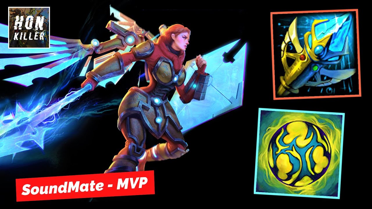 HoN Valkyrie STAFF OF THE MASTER with RESTORATION STONE - MVP - YouTube