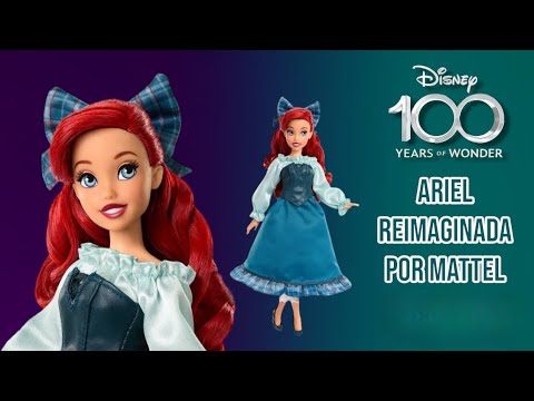 100 años de disney Ariel Reimagined review español (Adult collector ...