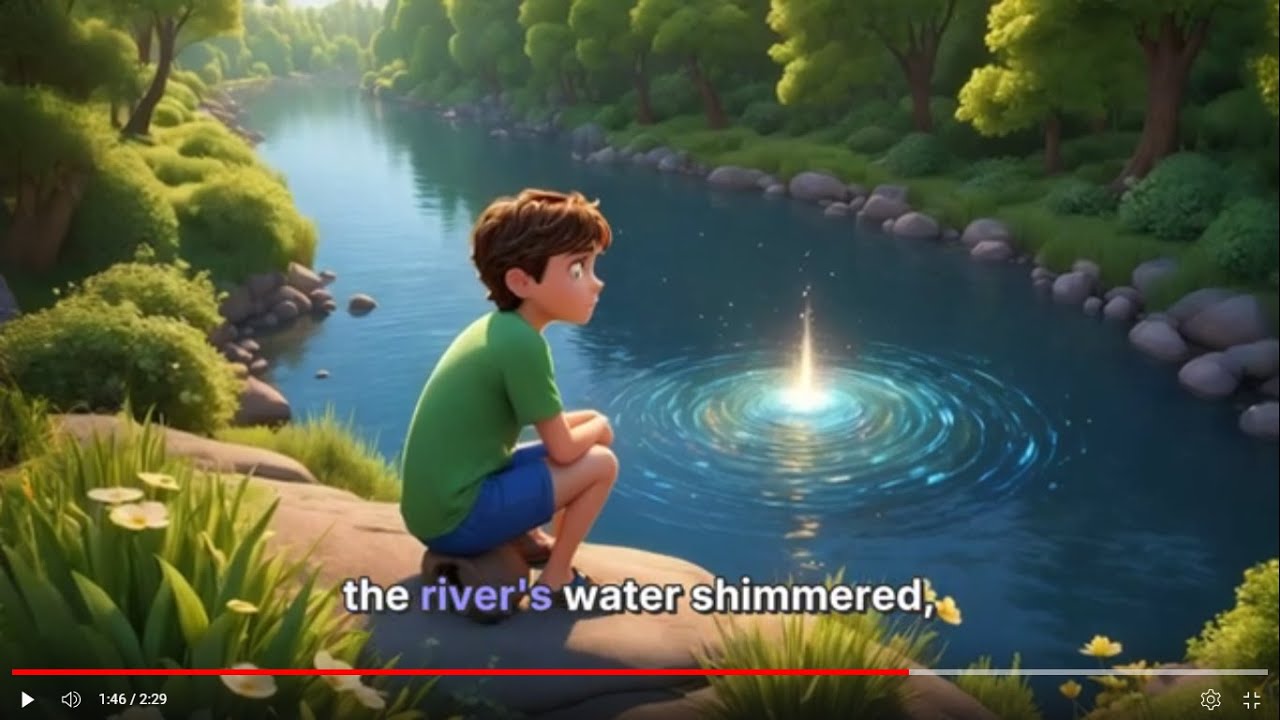 The Adventure of the Magic River | A Kid's Adventure Story | Bedtime Story - YouTube