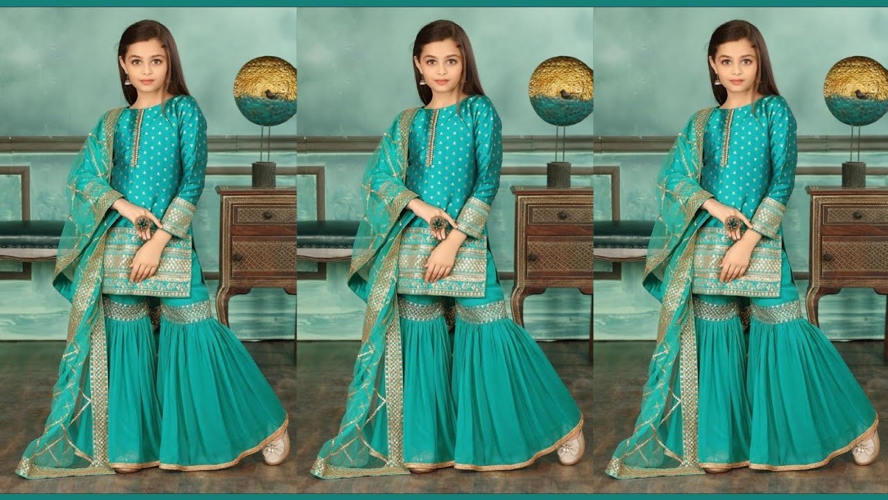 #জামা #jama #kurti ছোট মেয়েদের জামার ডিজাইন/choto meye der jamar ...