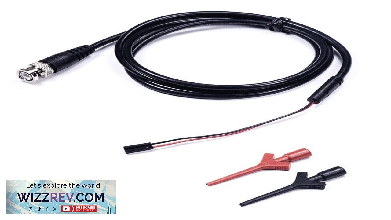 Oscilloscope Probe with BNC Female Head and Mini IC Clip RG58 Digital ...