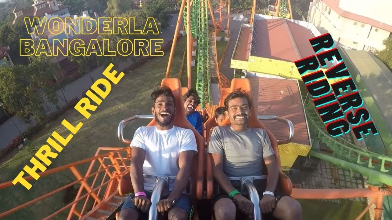 Wonderla Roller Coaster | Reverser Roller Coaster | Bangalore Karnataka ...