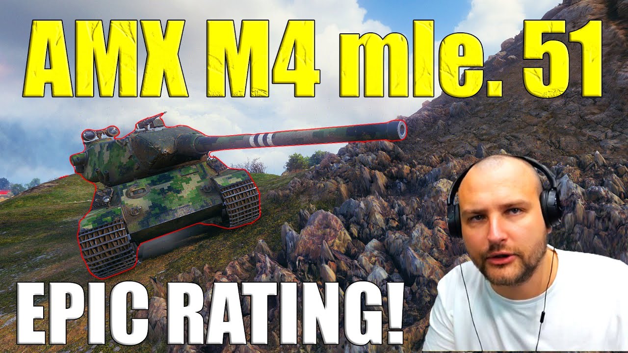 French Powerhouse: AMX M4 mle. 51! | World of Tanks - YouTube