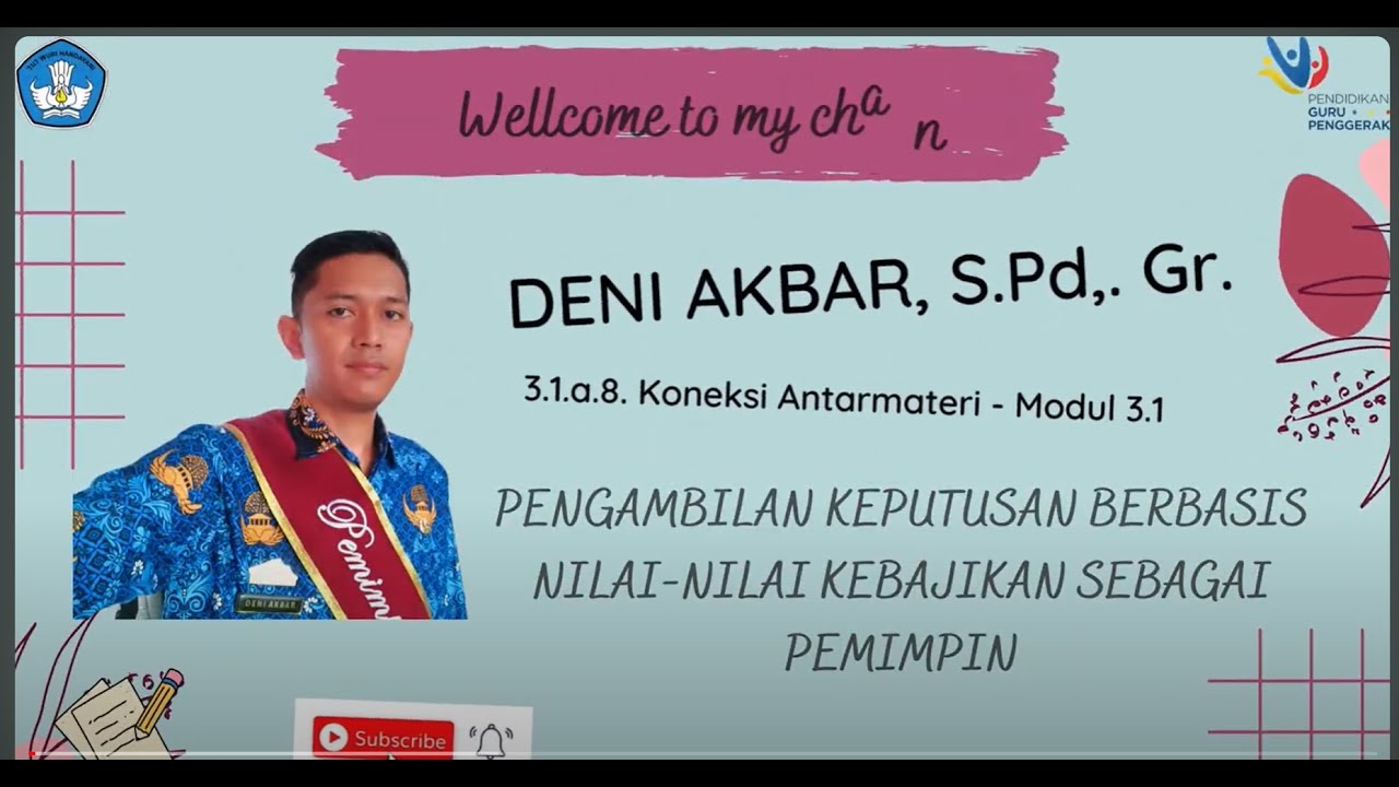 3.1.a.8 Koneksi Antarmateri - Modul 3.1 DENI AKBAR - YouTube