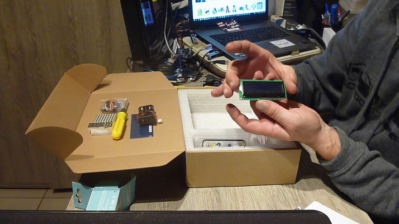 Kuman arduino robot car Episode 01: Unboxing - YouTube